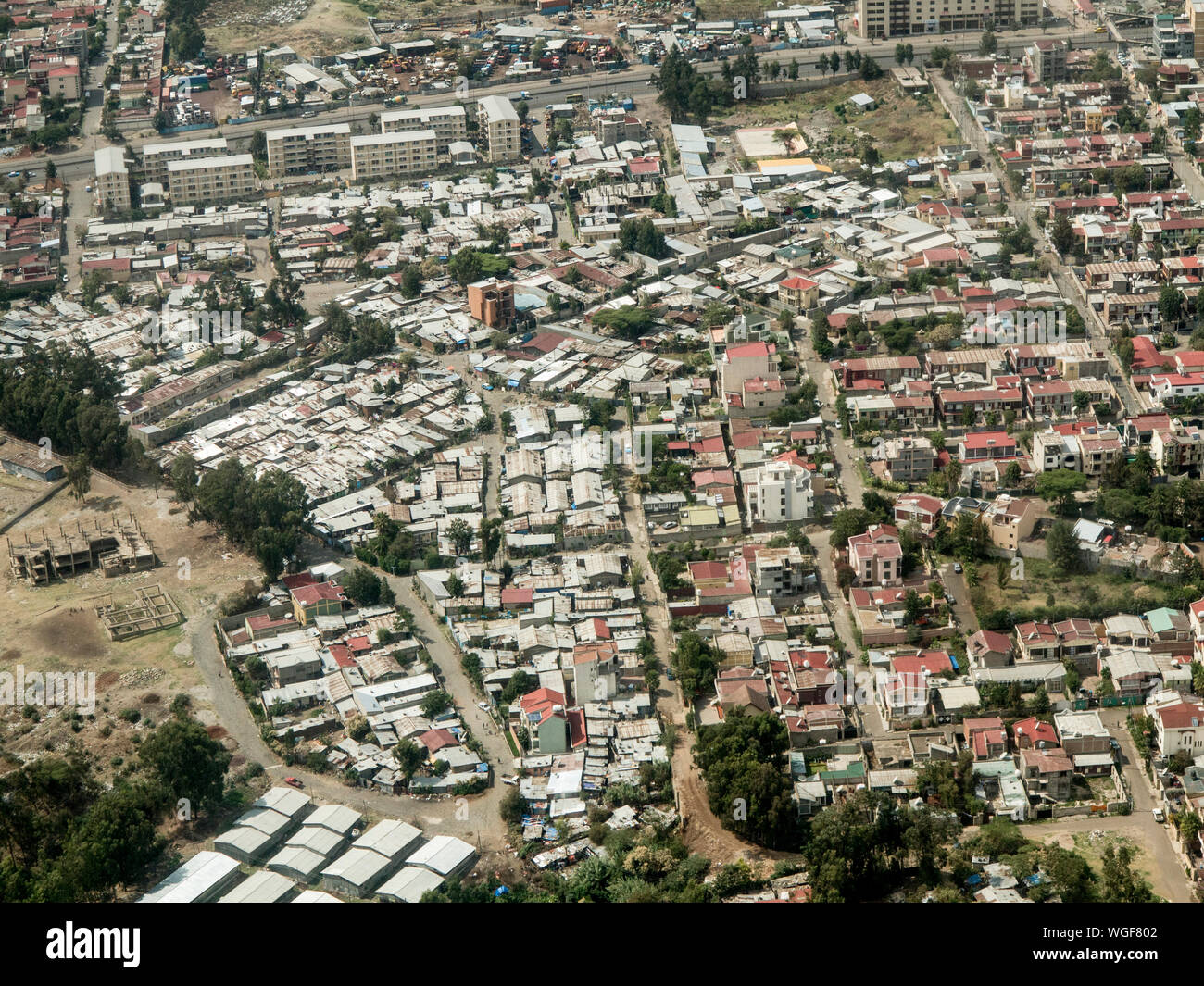 Aerial view of addis ababa hi-res stock photography and images - Alamy