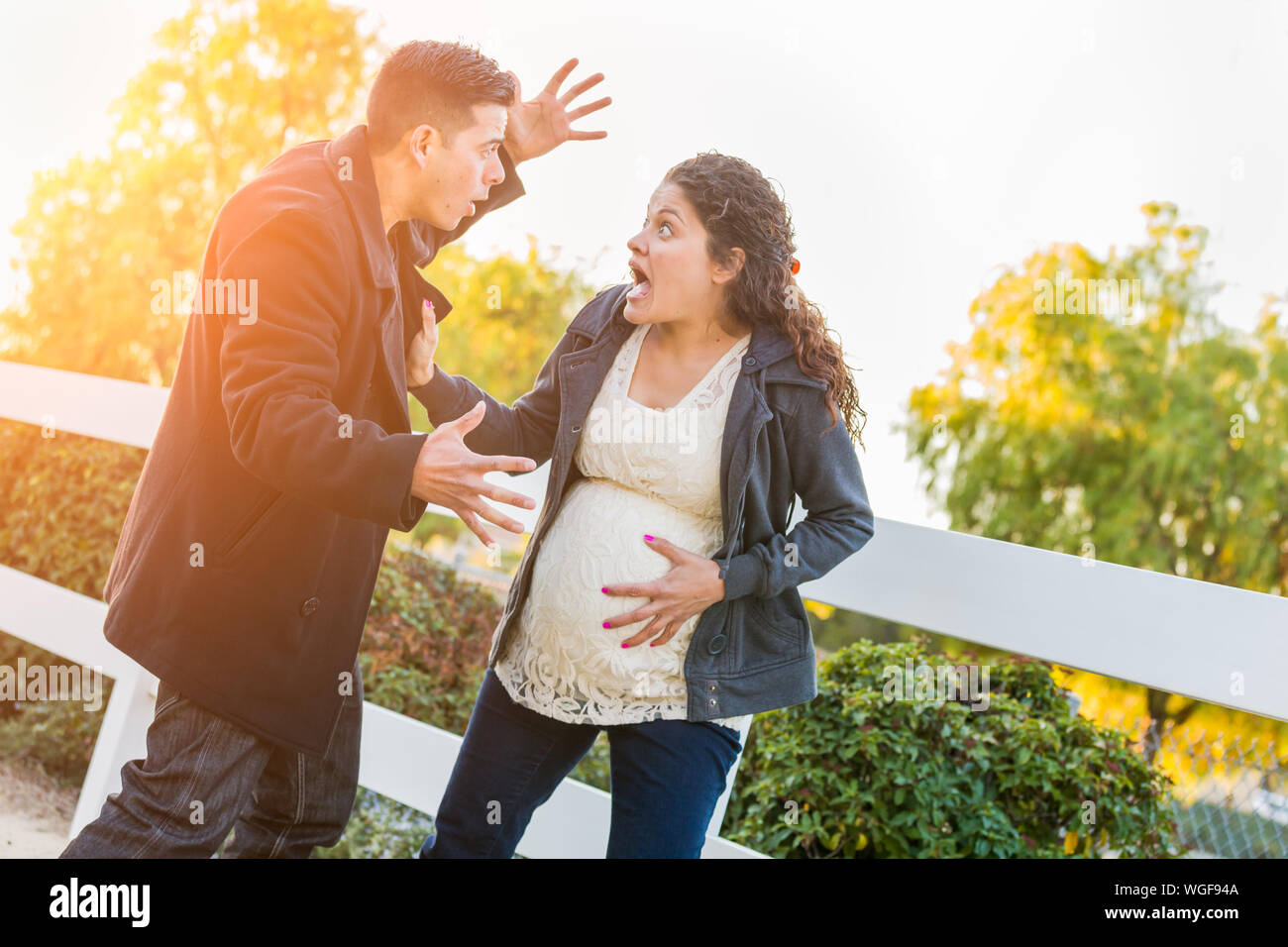 Ethnic pregnant woman in labor hi-res stock photography and images - Alamy