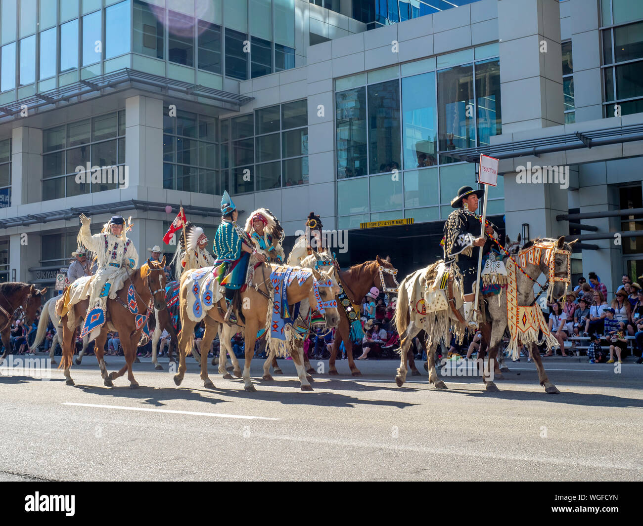 Calgary stampede parade hi-res stock photography and images - Alamy