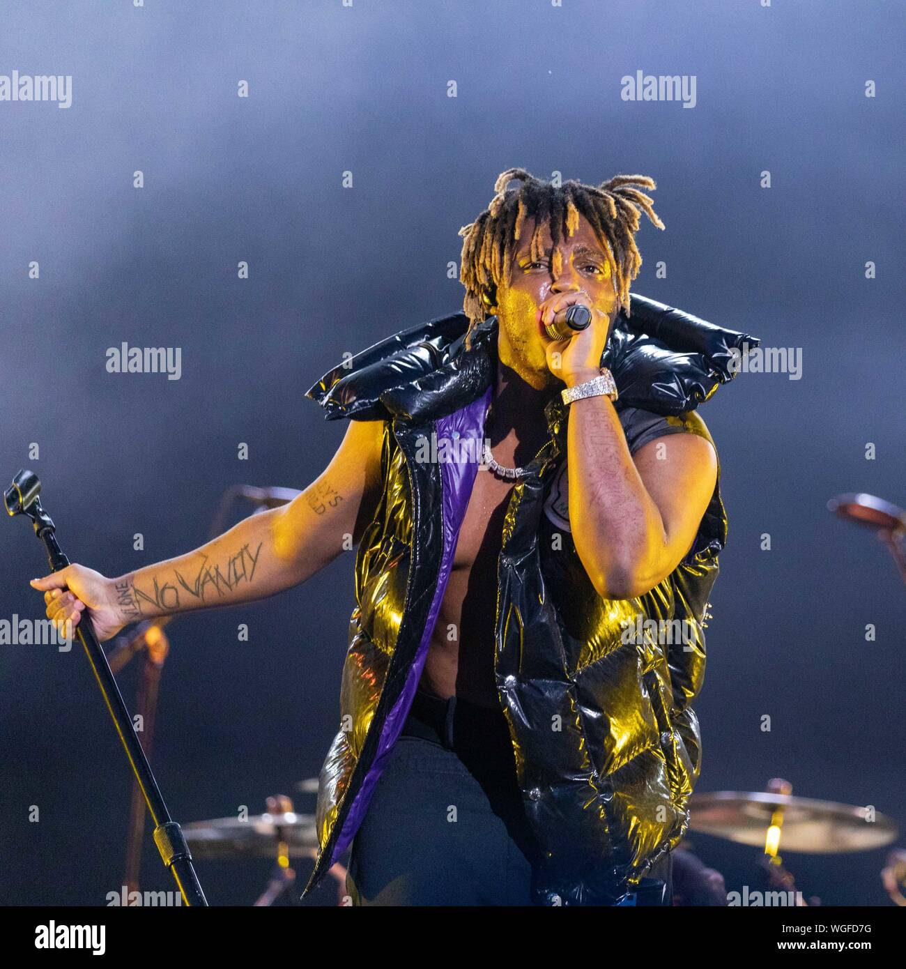 August 31, 2019, Philadelphia, Pennsylvania, U.S: JUICE WRLD (JARAD ...