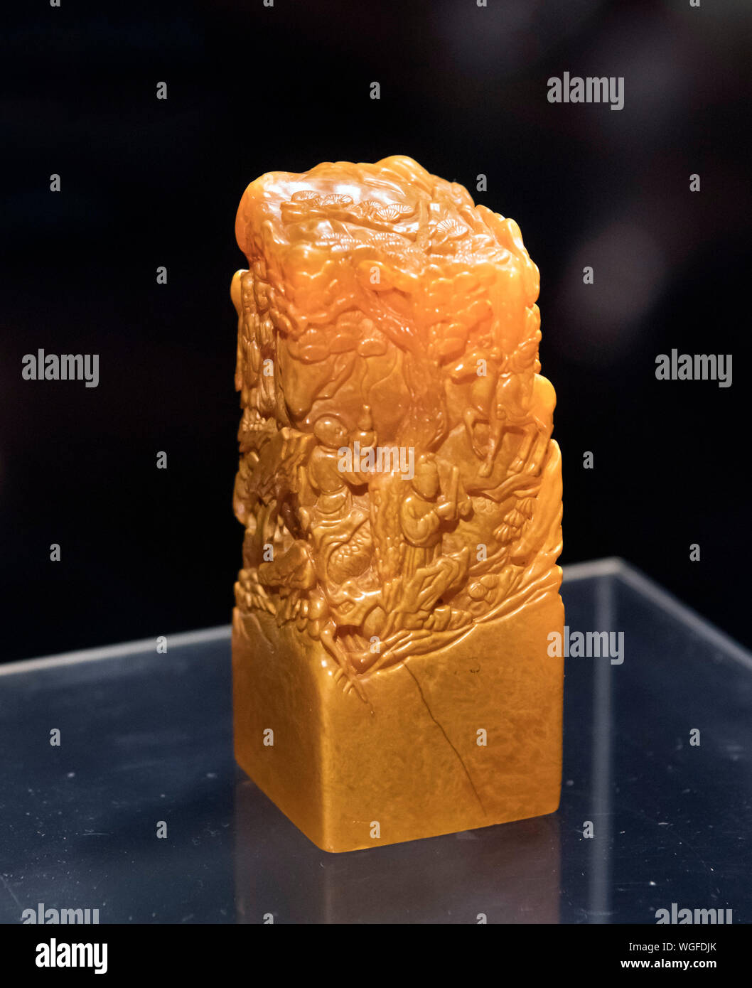 Traditional wax Seal, Shanghai Museum, China Stock Photo - Alamy