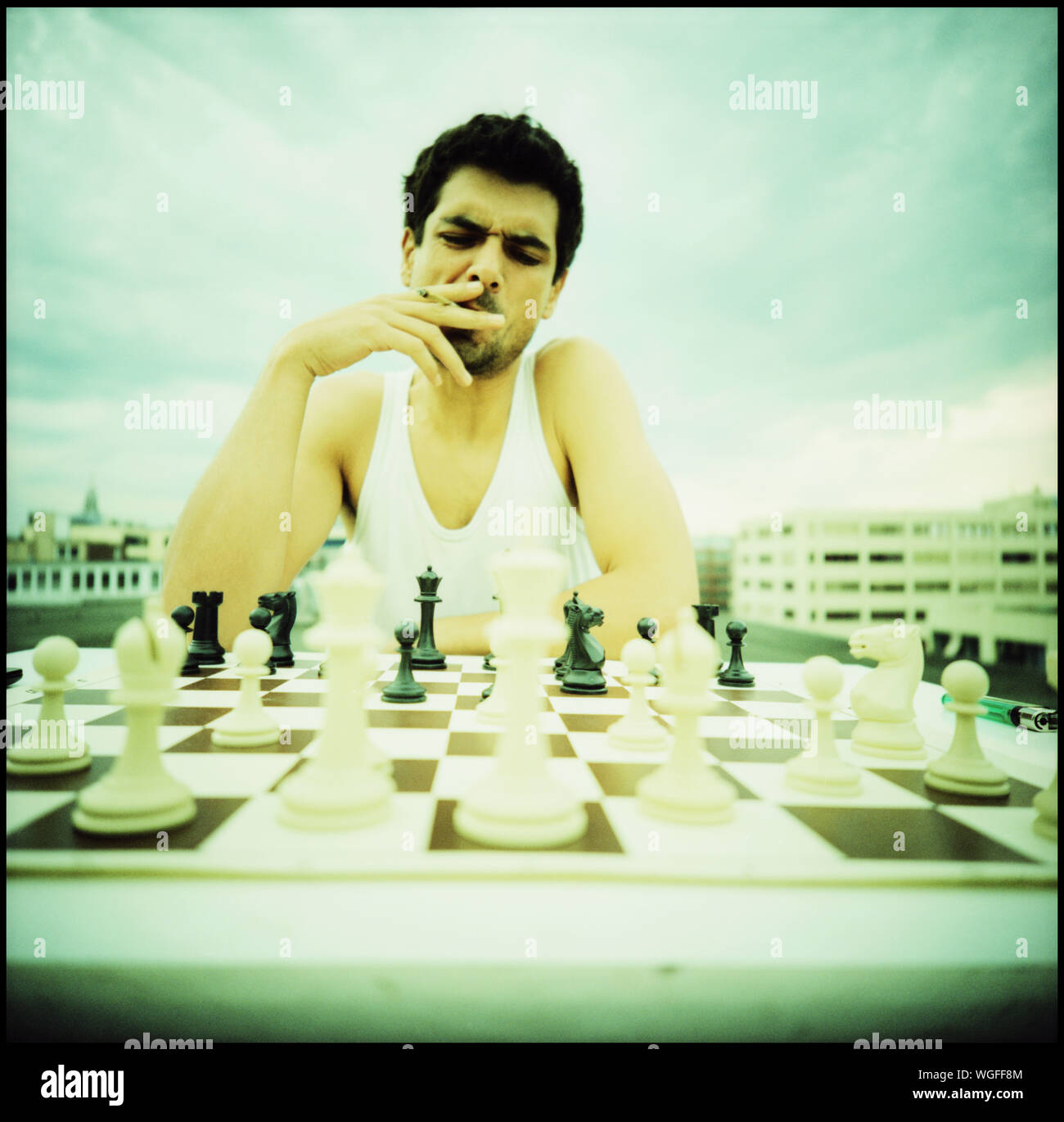 Chess Top View High Resolution Stock Photography and Images - Alamy
