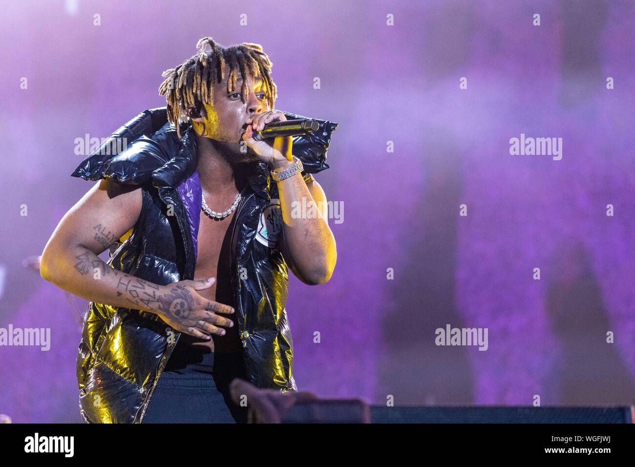 August 31, 2019, Philadelphia, Pennsylvania, U.S: JUICE WRLD (JARAD ...