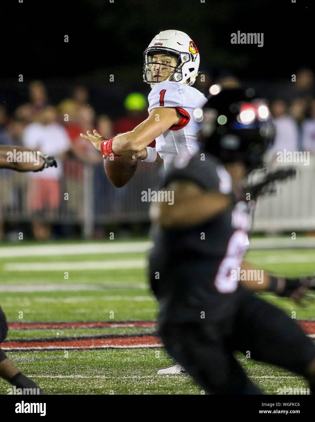 Saturday Aug 31st- Illinois State Redbirds quarterback Brady Davis (1 ...