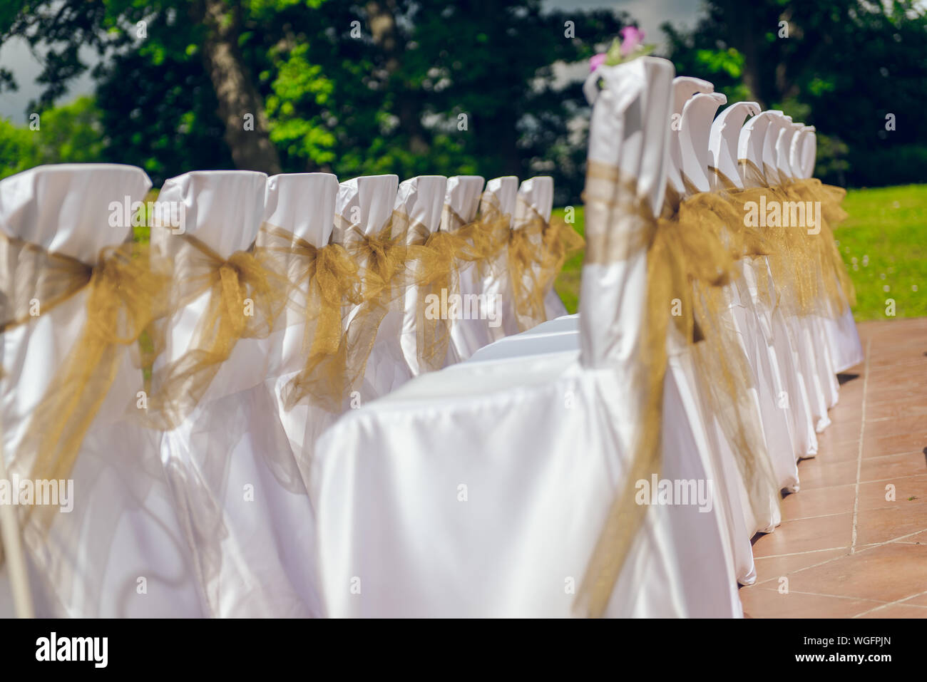Empty wedding ceremony hi-res stock photography and images - Alamy