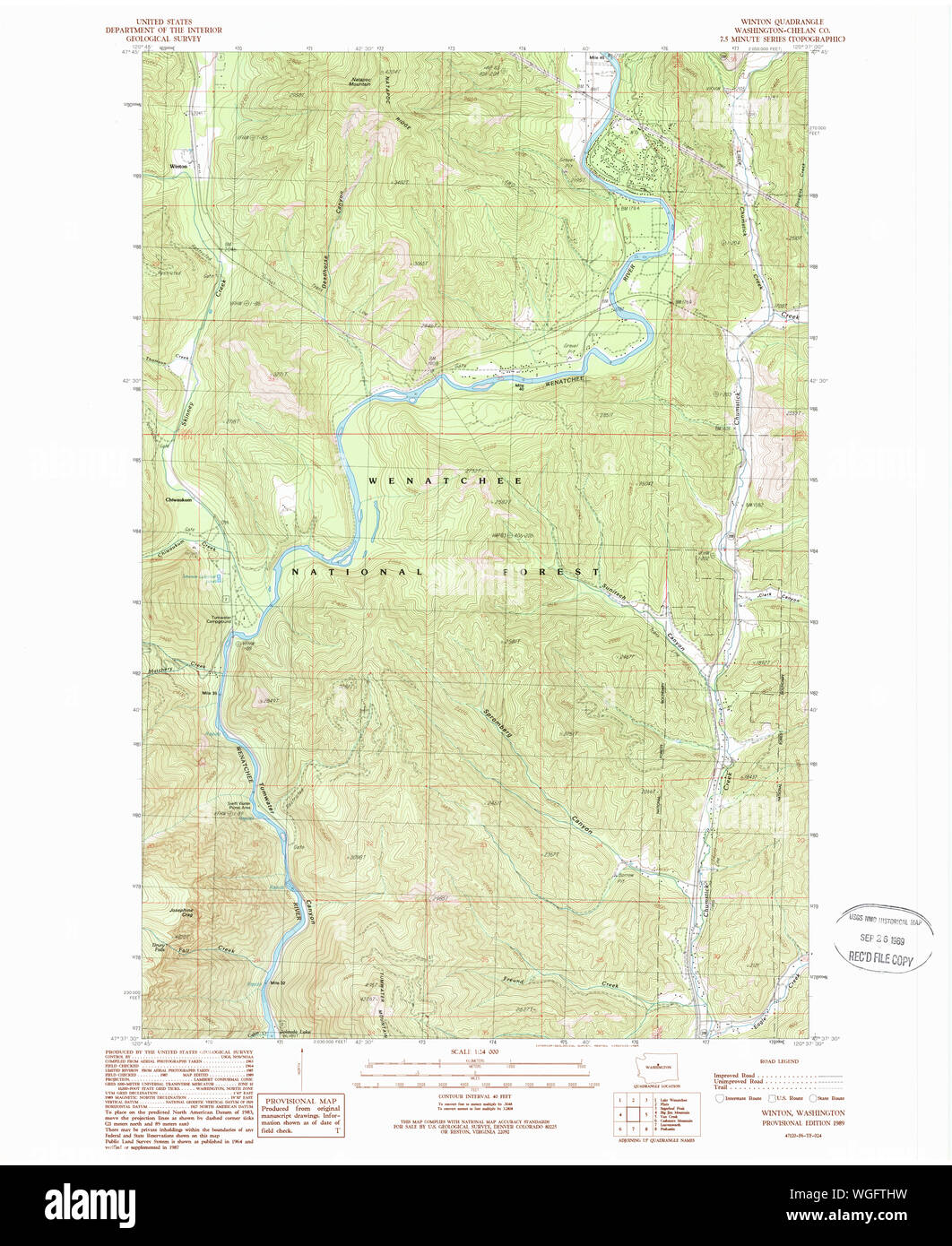 Winton map hi-res stock photography and images - Alamy