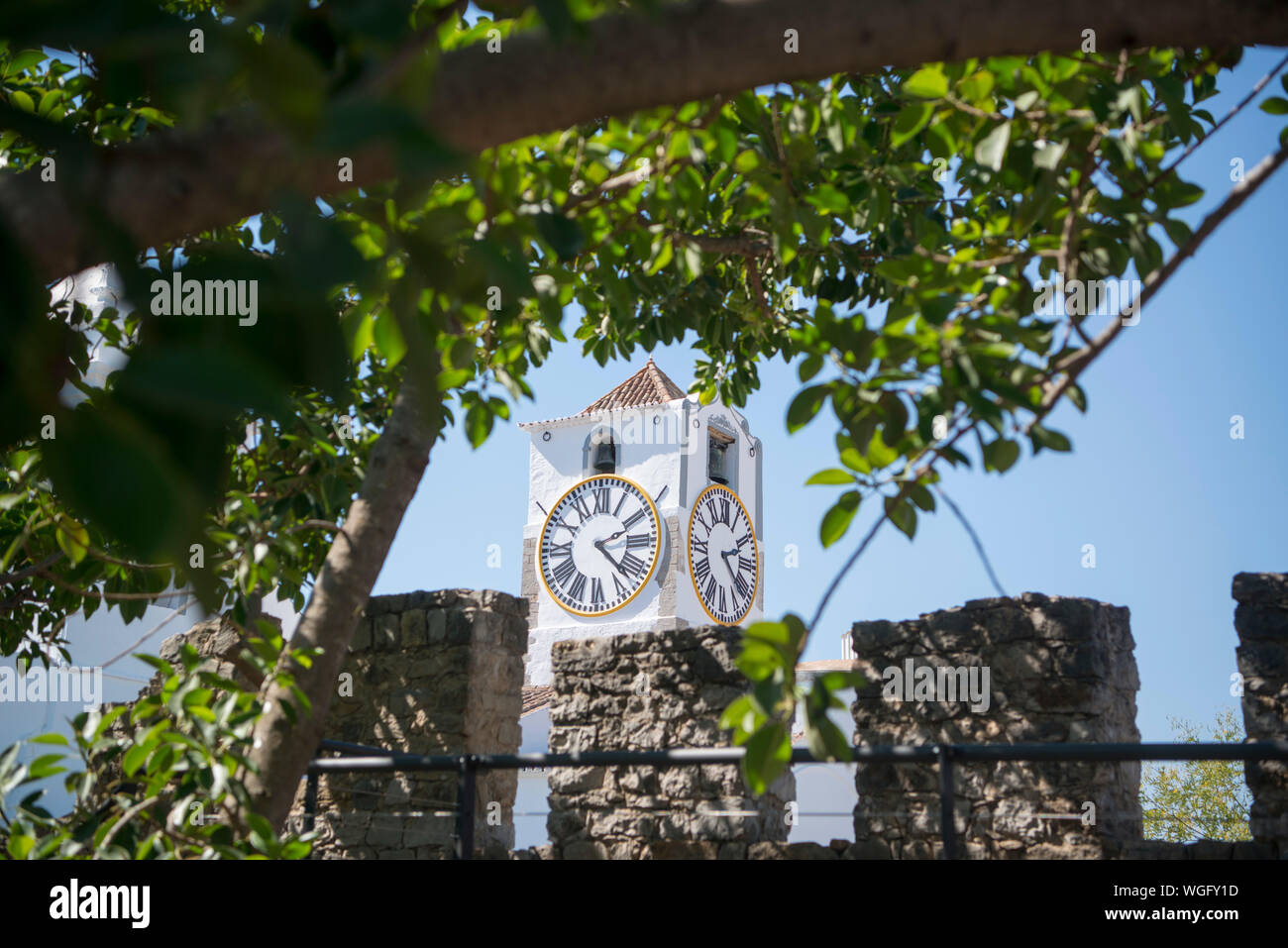 White clock tower hi-res stock photography and images - Alamy