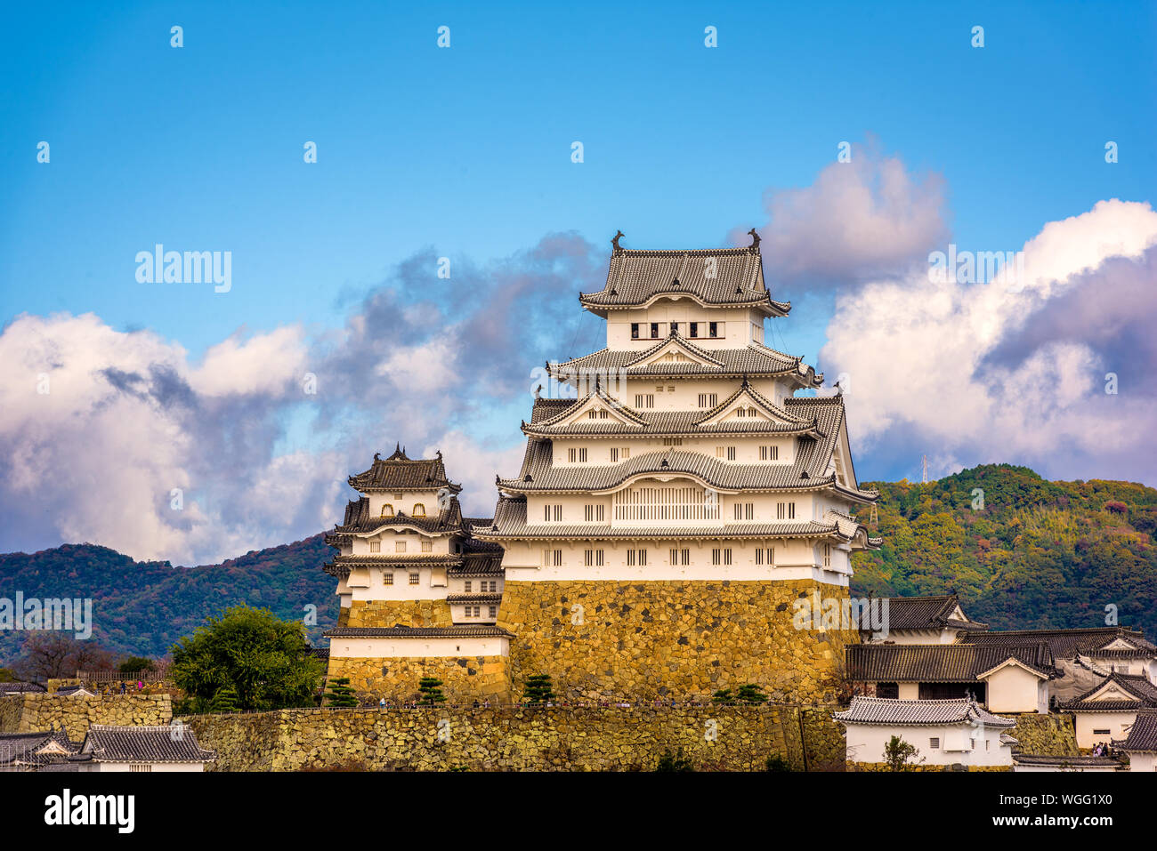 Himeji castle aerial hi-res stock photography and images - Alamy
