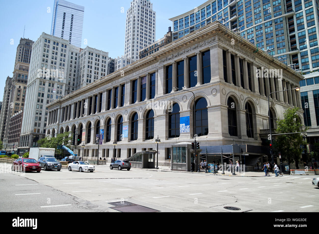 Chicago cultural center hi-res stock photography and images - Alamy