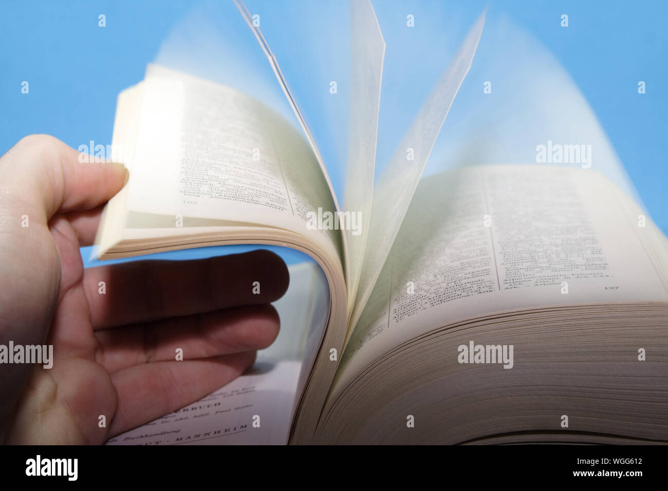 The opening of the book hi-res stock photography and images - Alamy