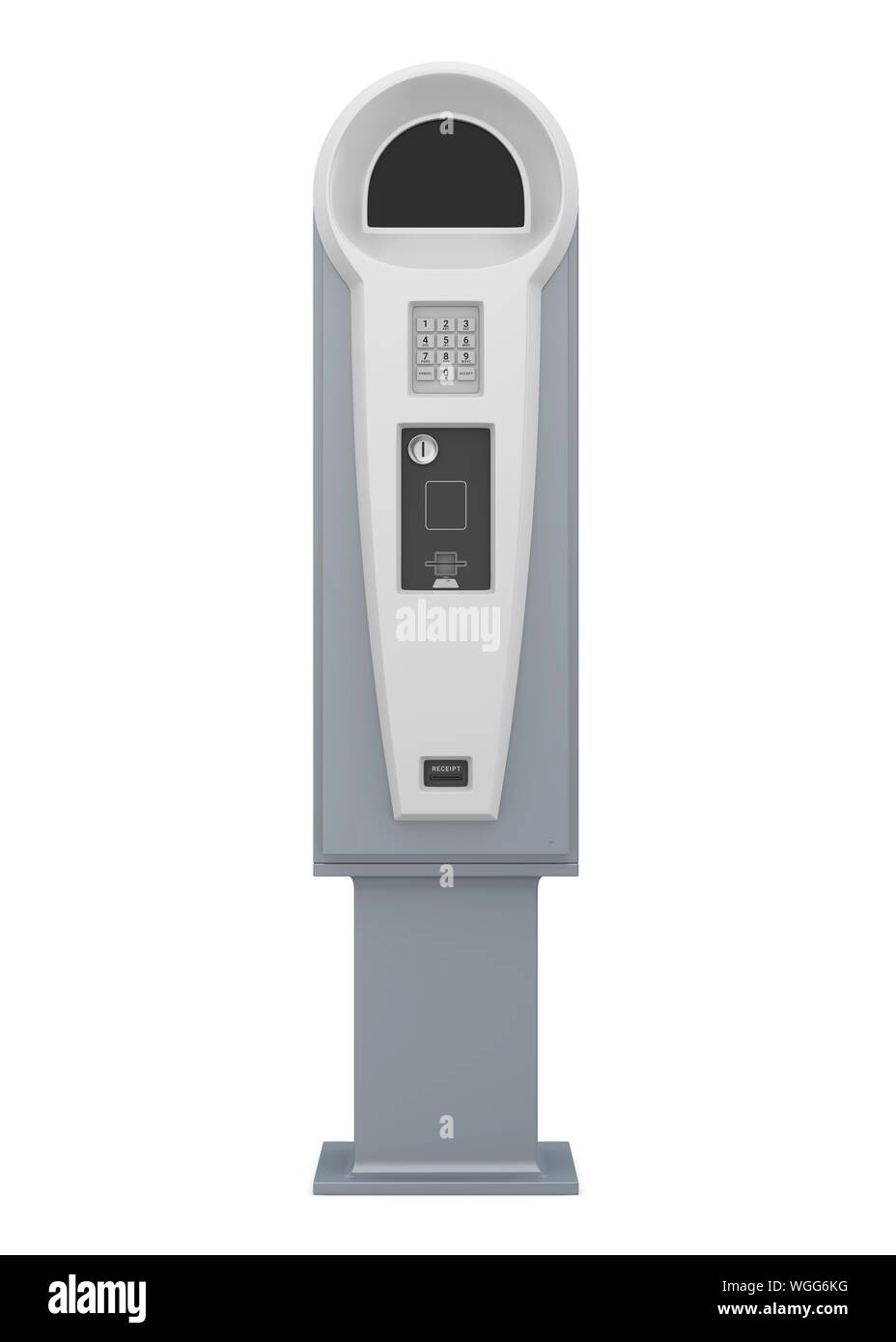 Parking Meter Isolated Stock Photo - Alamy