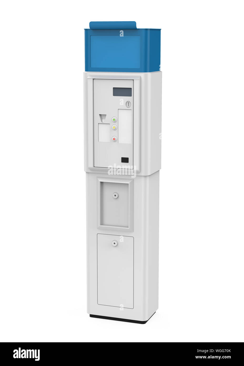 Parking Meter Isolated Stock Photo - Alamy