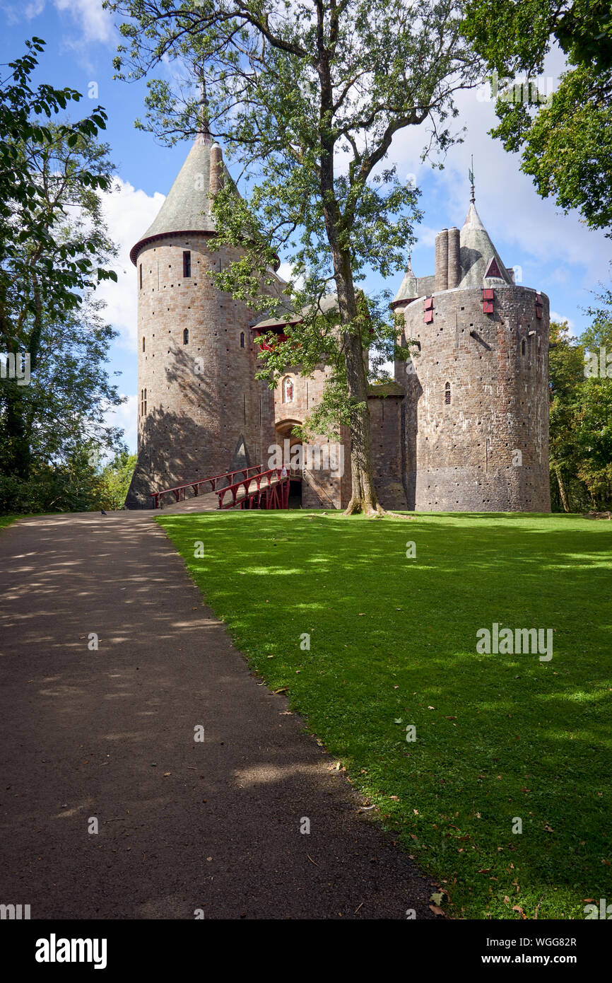 Castell Coch, Tongwynlais, South Wales Stock Photo - Alamy
