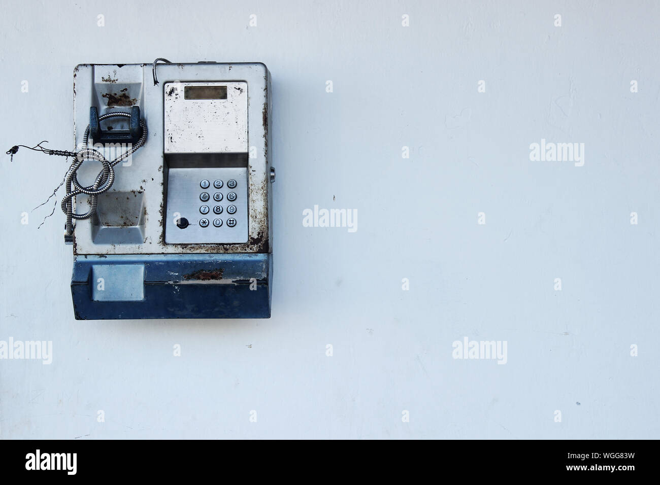 Abandoned telephone booth hi-res stock photography and images - Alamy