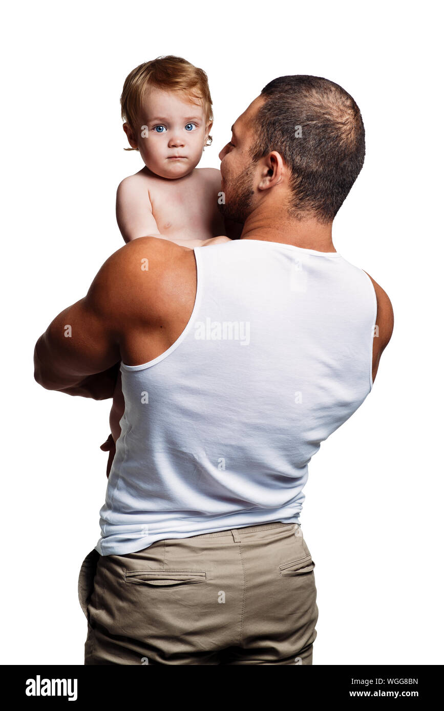 Father and young daughter rear view hi-res stock photography and images ...