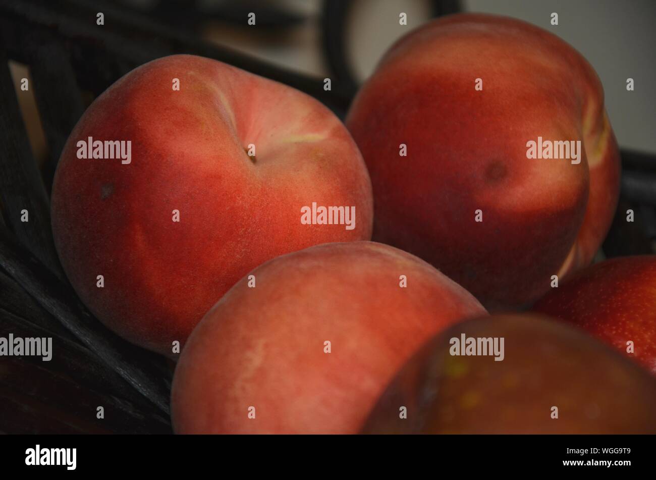 Close up peaches hi-res stock photography and images - Alamy