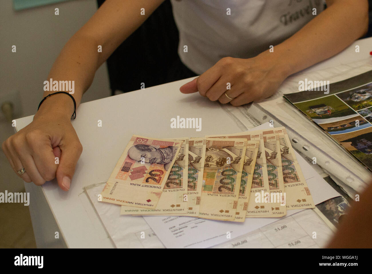 Croatian Currency, Kuna Stock Photo - Alamy