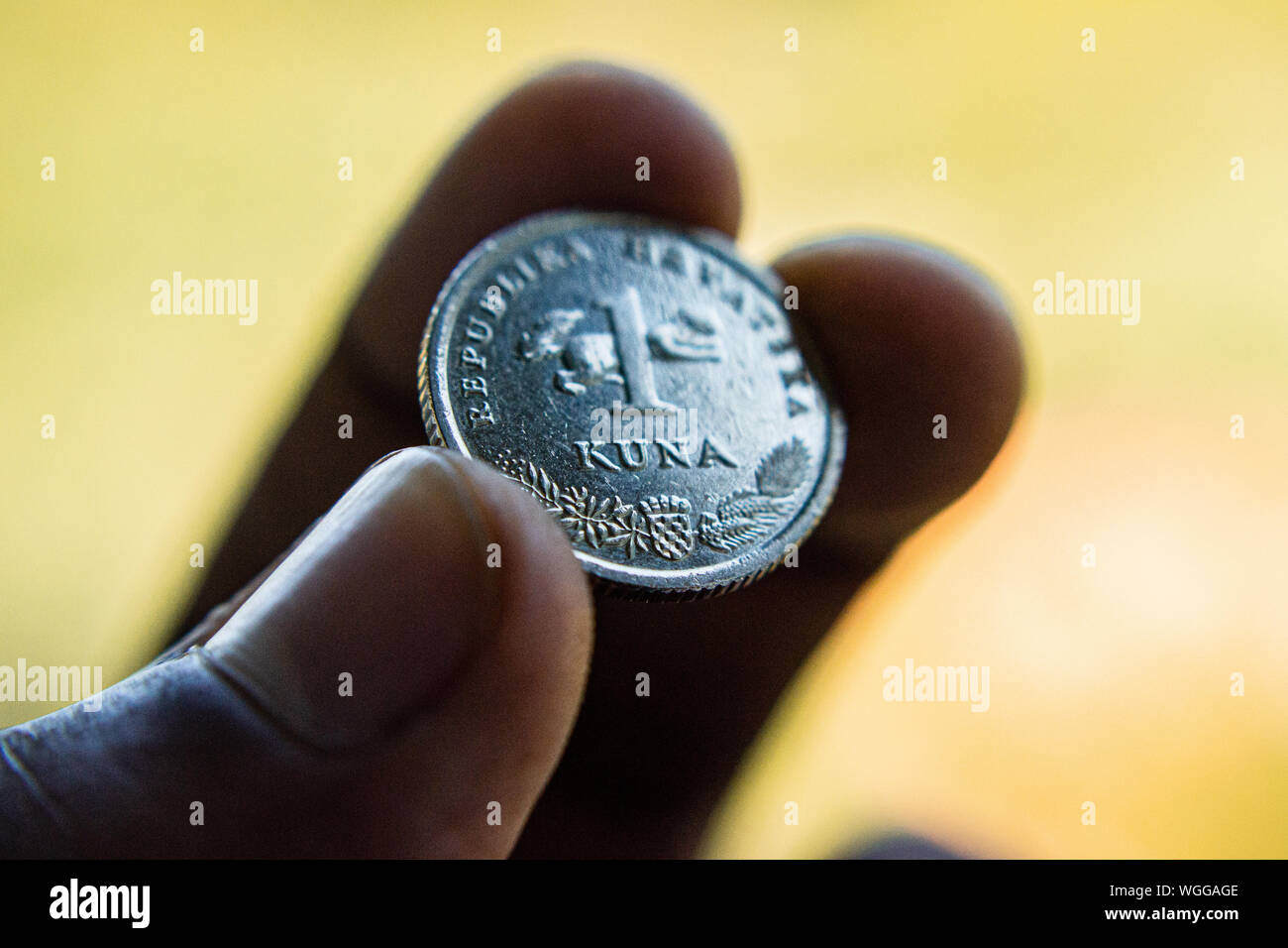 Croatian Currency, Kuna Stock Photo - Alamy