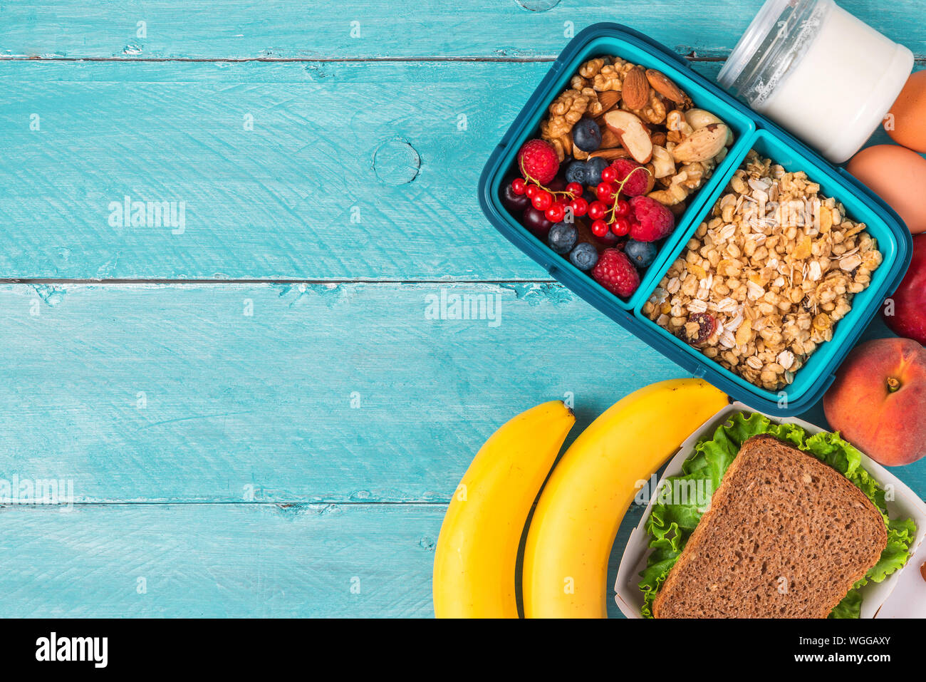 Work lunch sandwich hi-res stock photography and images - Alamy