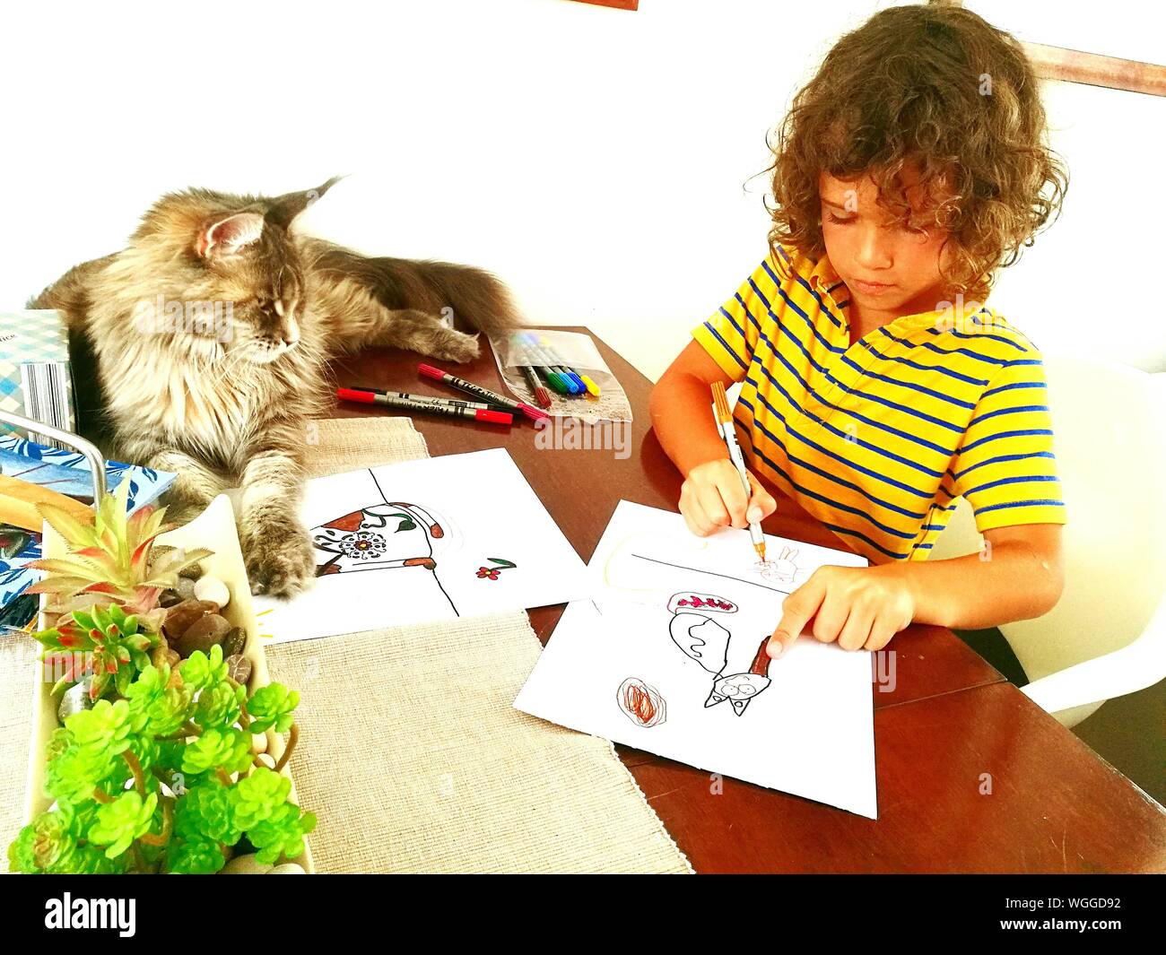 Making drawing hi-res stock photography and images - Alamy