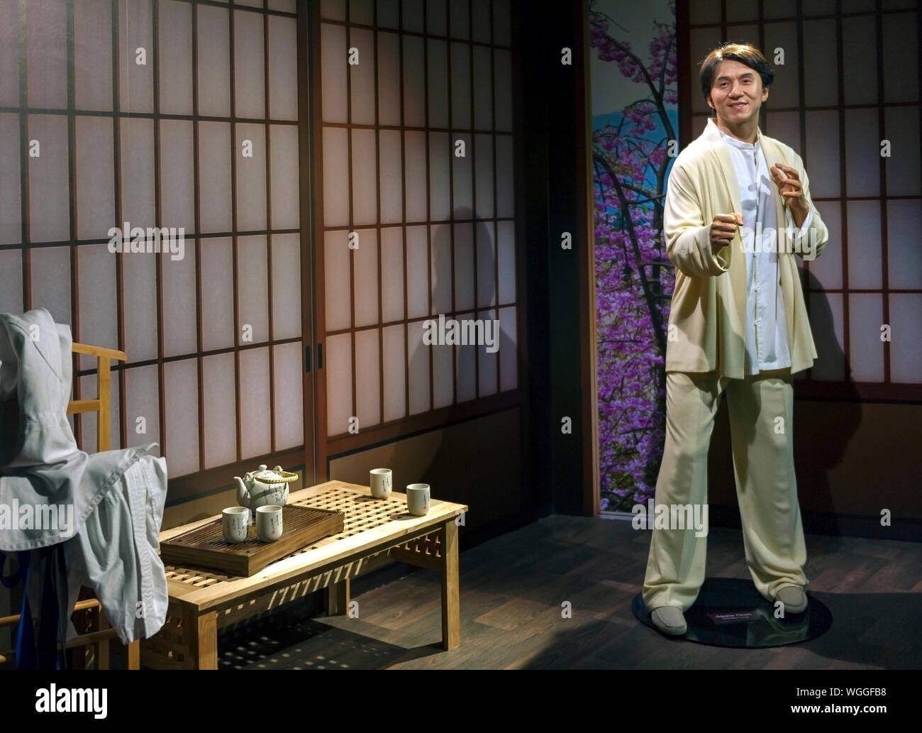 wax figure in Madame Tussauds museum in Prague Stock Photo - Alamy