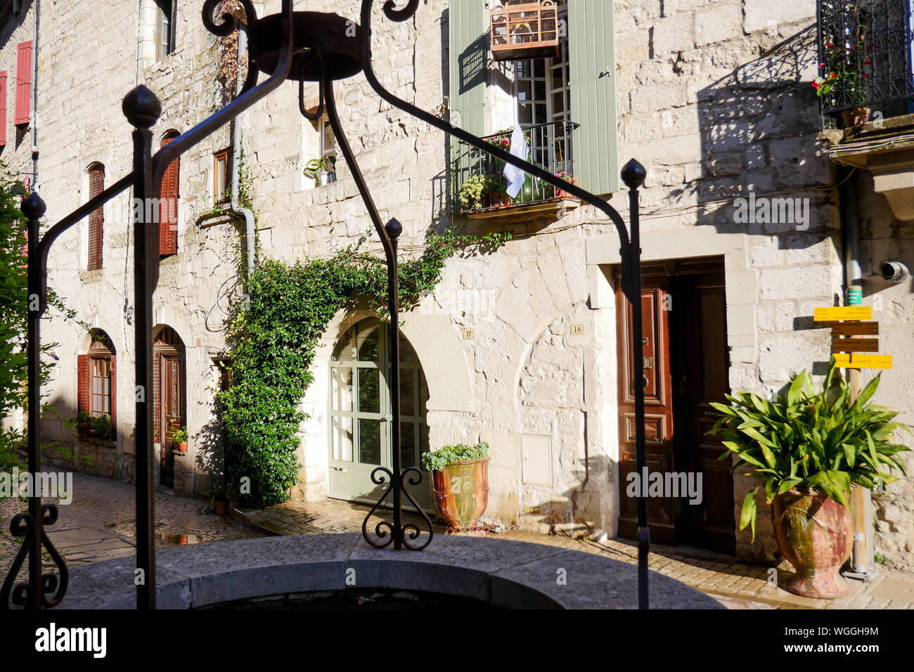 Well, Vézénobre, Gard, France Stock Photo - Alamy