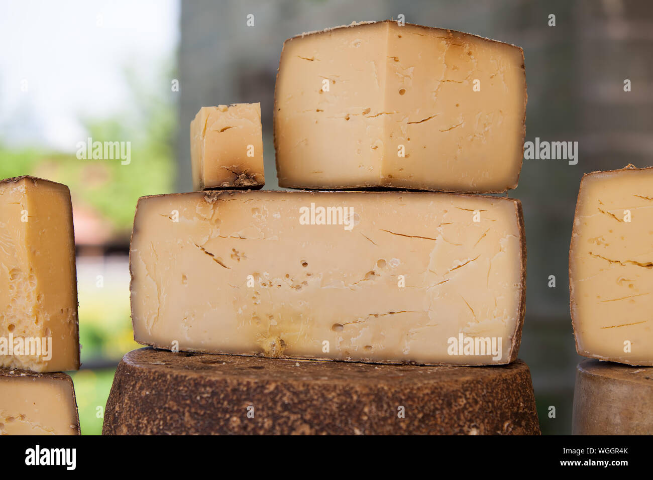 French cheese stack hi-res stock photography and images - Alamy