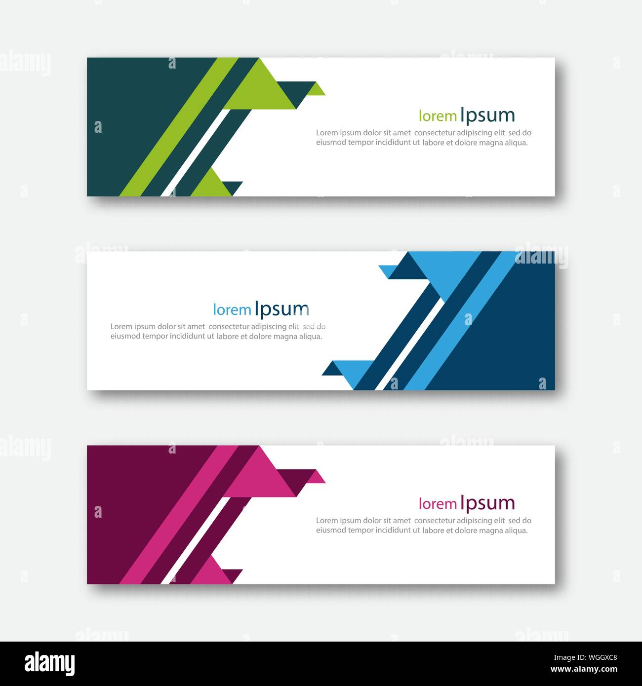 Set three different colorful hi-res stock photography and images - Alamy