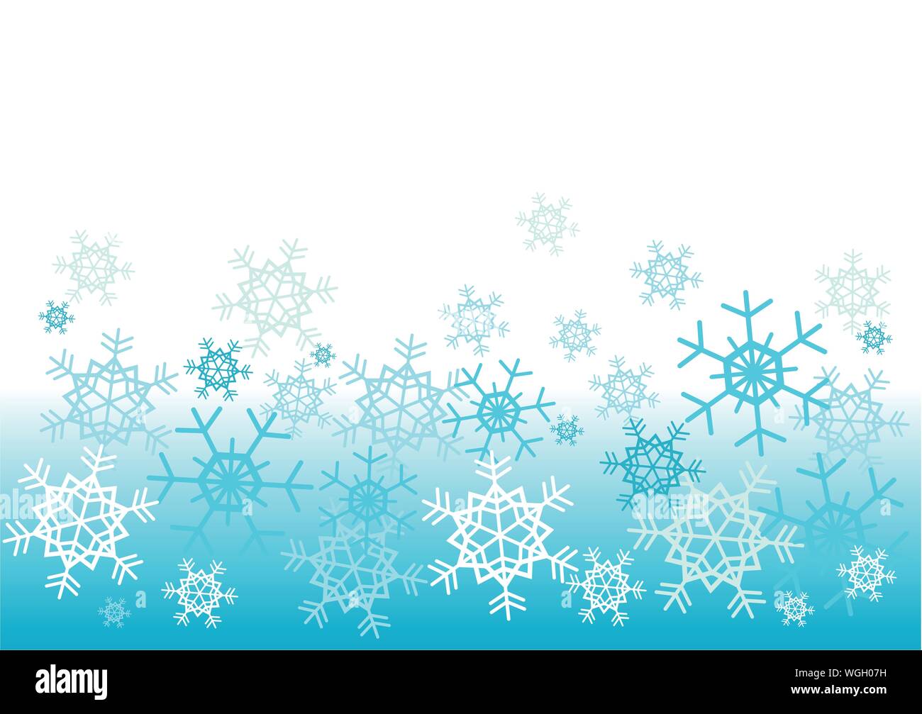 Vector snowflakes hi-res stock photography and images - Alamy