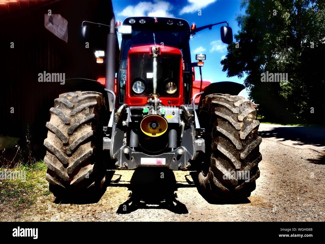 Parked Tractor High Resolution Stock Photography and Images - Alamy