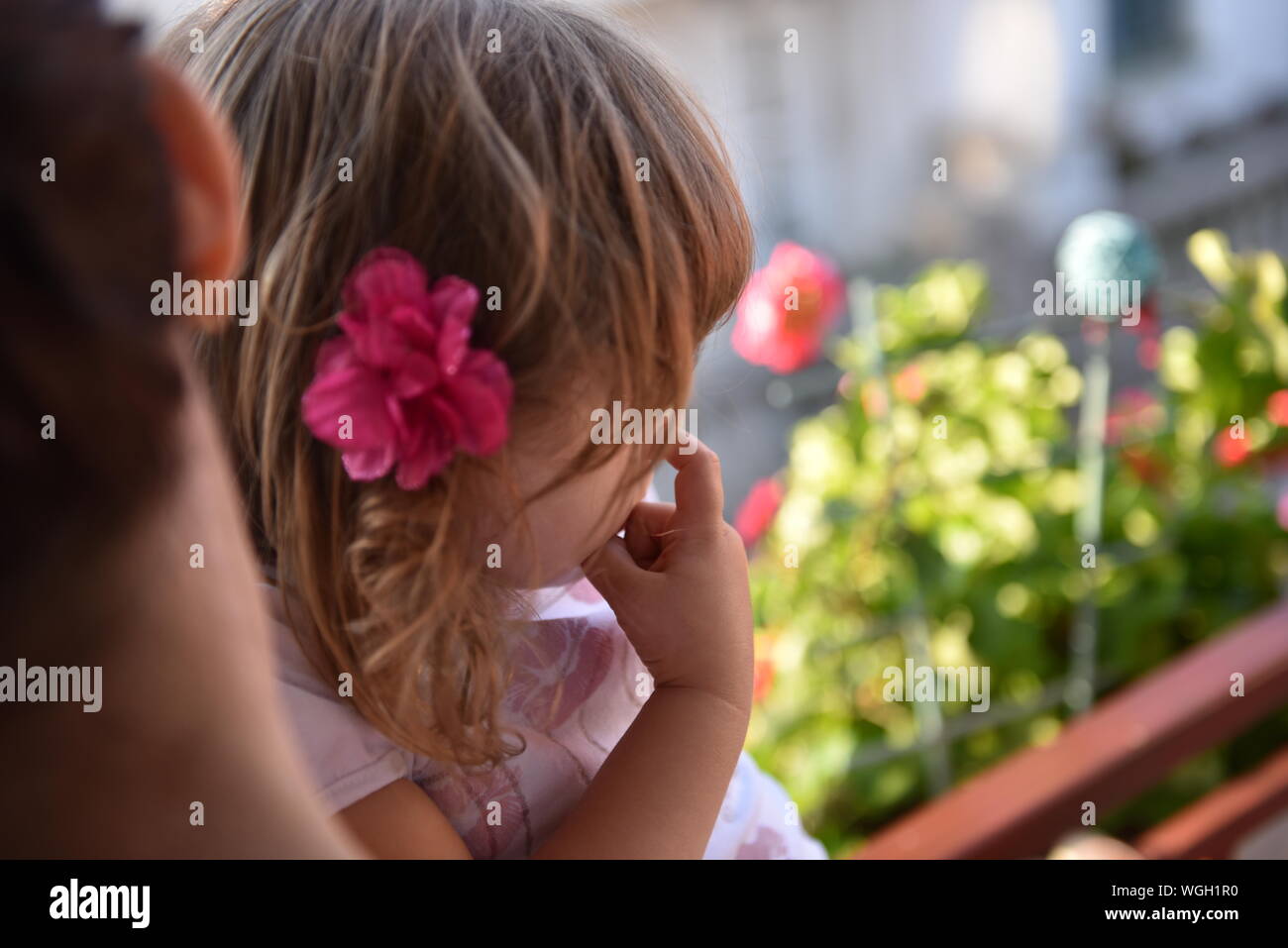 Girl picking her nose hi-res stock photography and images - Alamy