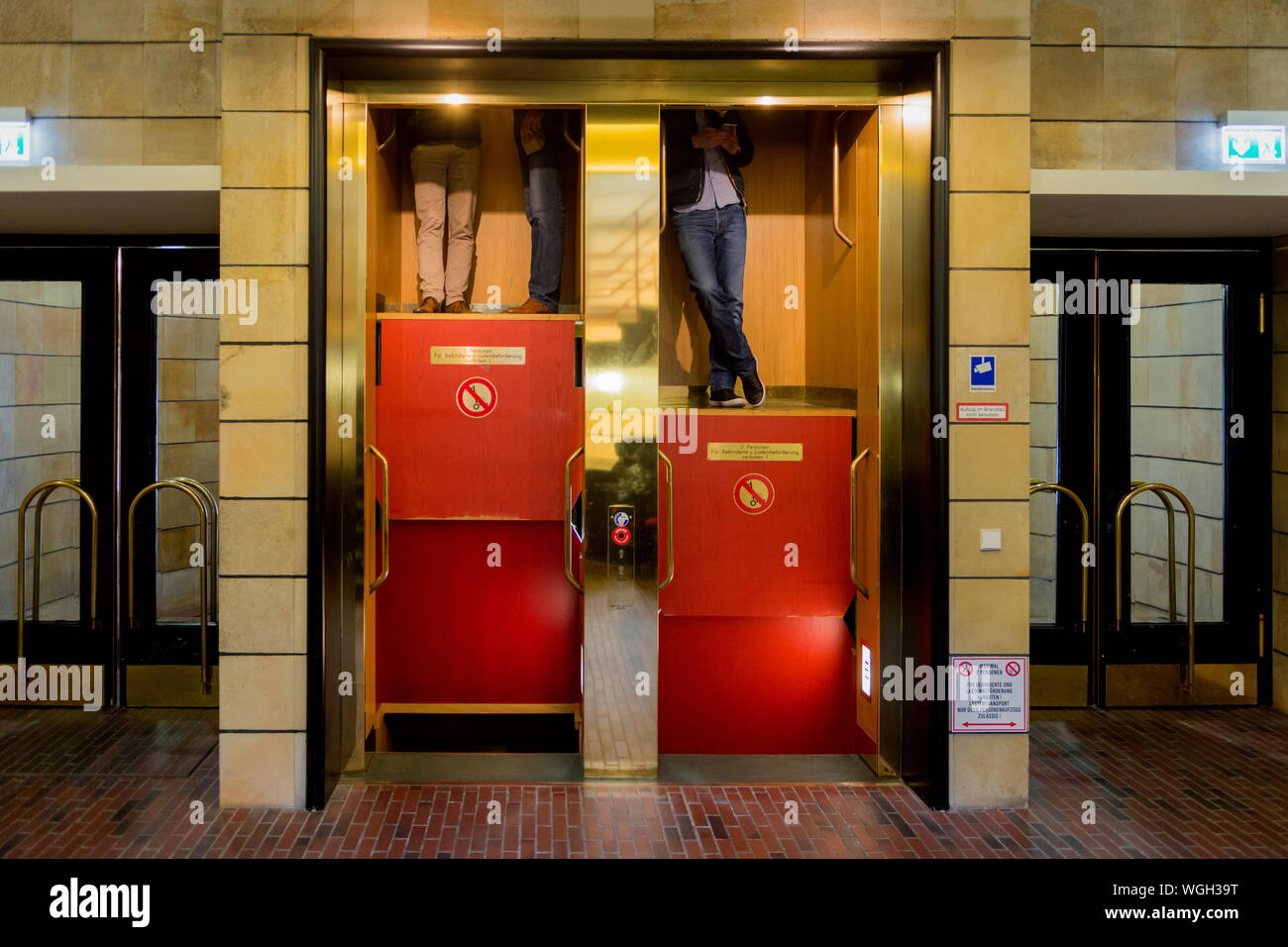 Elevator Section High Resolution Stock Photography and Images - Alamy