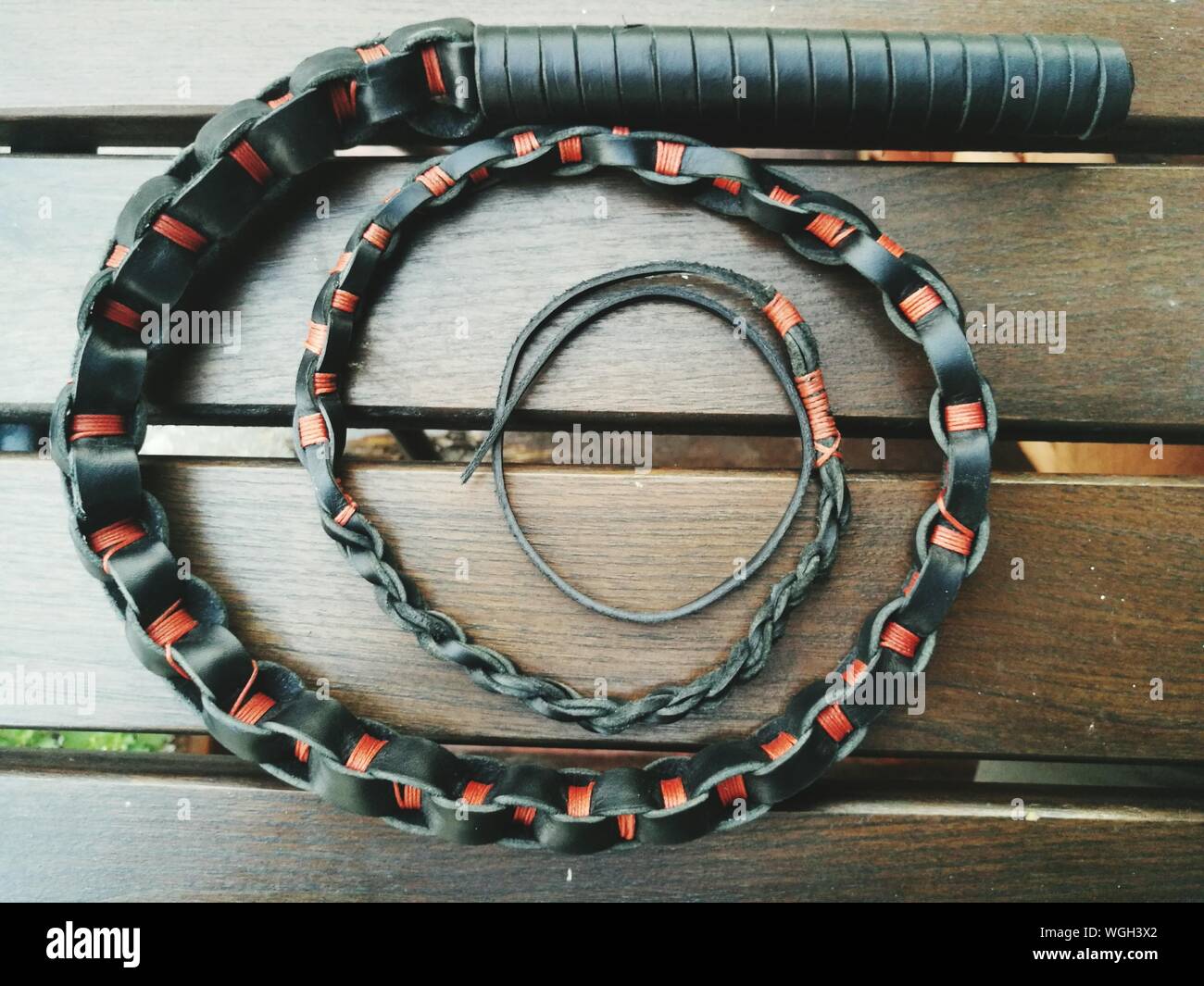 Whip leather hi-res stock photography and images - Alamy