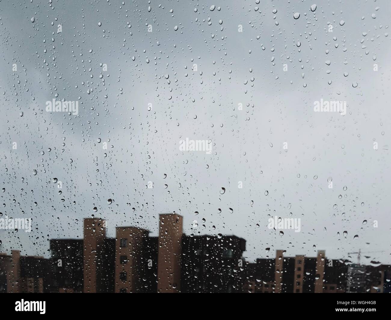 View of rainy window hi-res stock photography and images - Alamy