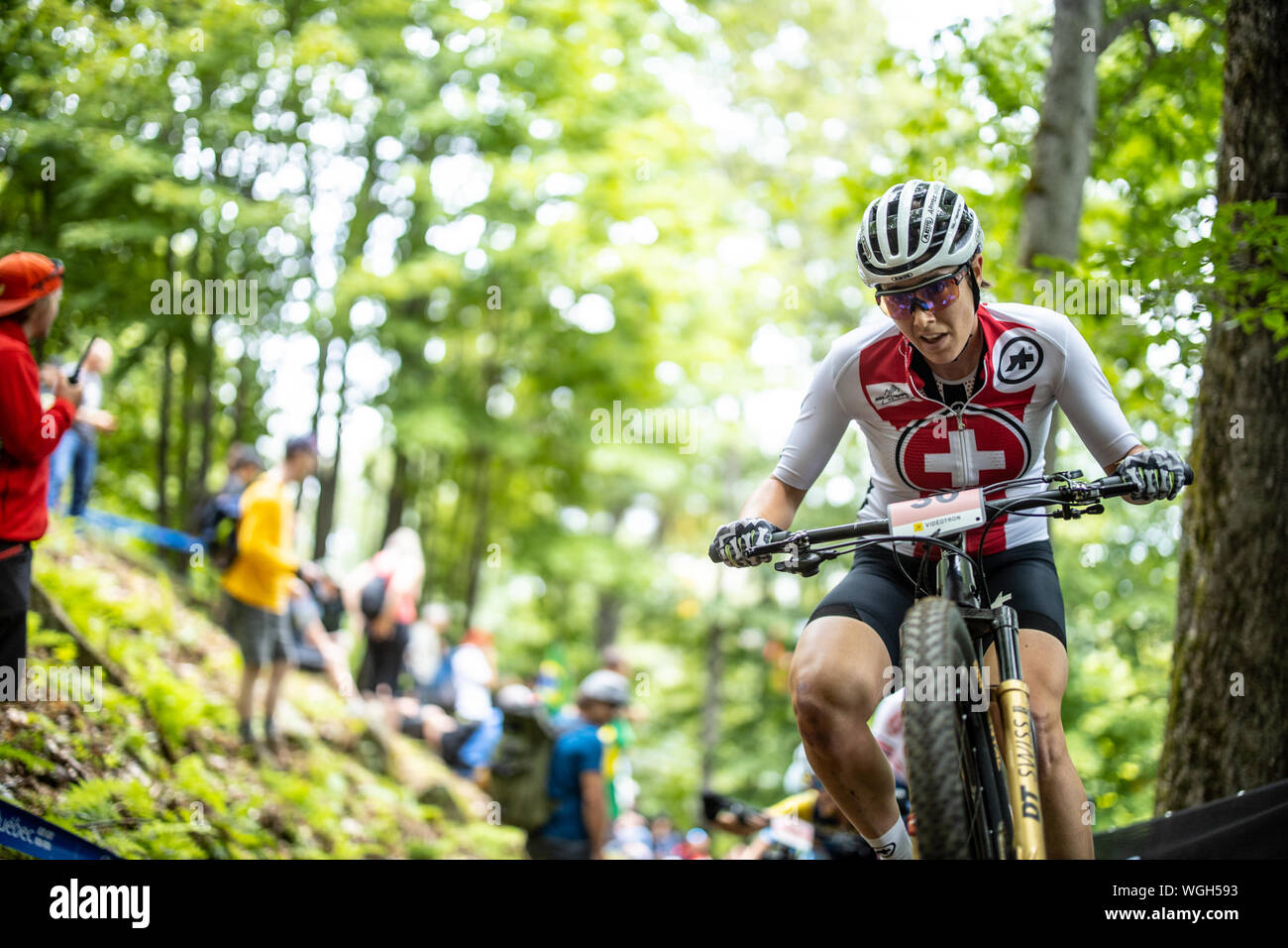 01 september 2019 Quebec, Canada MTB World Championships 01-09-2019 ...