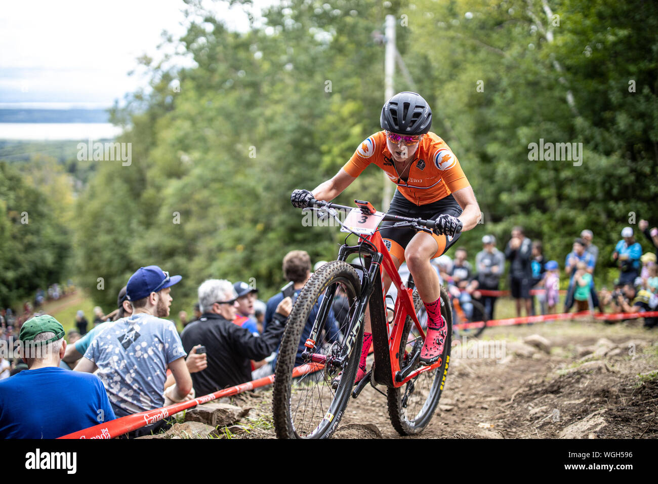 01 september 2019 Quebec, Canada MTB World Championships 01-09-2019 ...