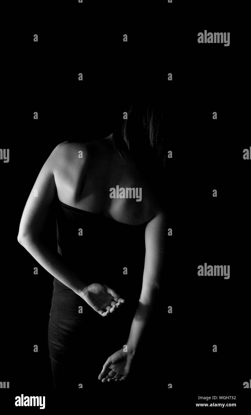 Back quarter view Black and White Stock Photos & Images - Alamy