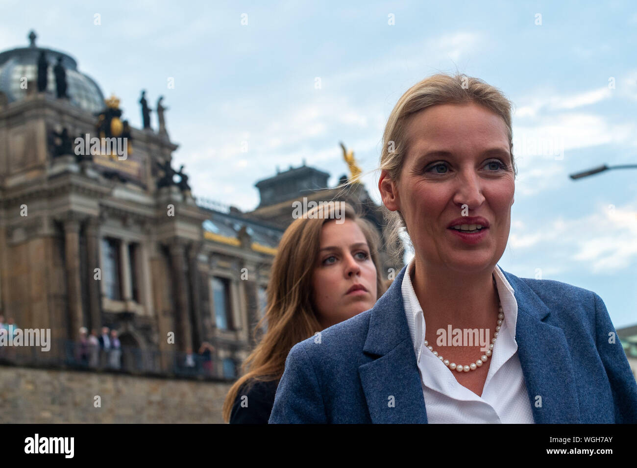 Dresden, Germany. 01st Sep, 2019. Alice Weidel, leader of the AfD ...