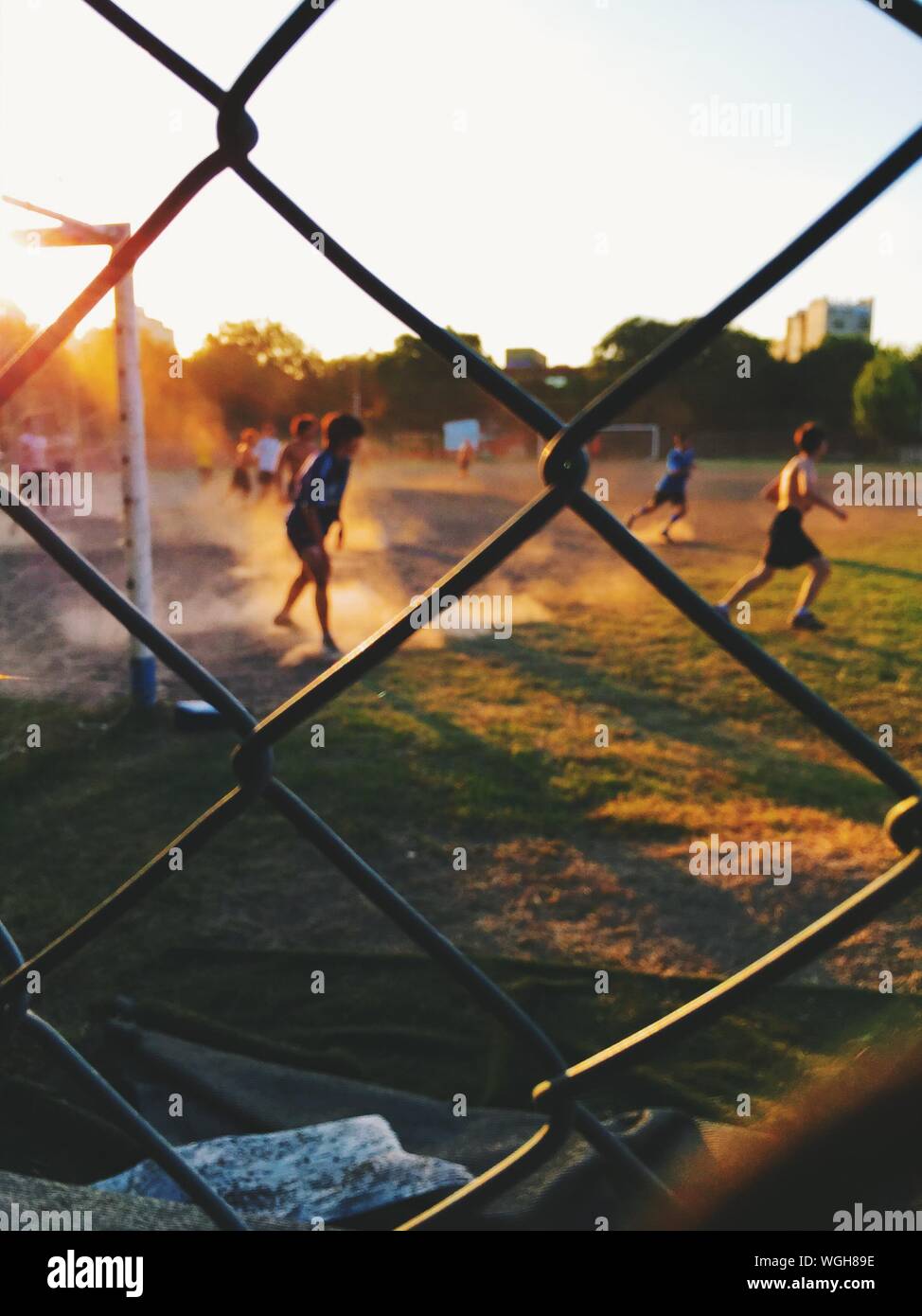 Soccer sunset hi-res stock photography and images - Alamy
