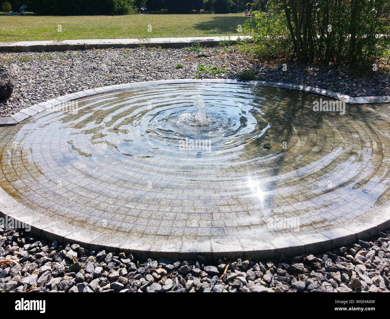 Pebble Water Fountain High Resolution Stock Photography and Images - Alamy