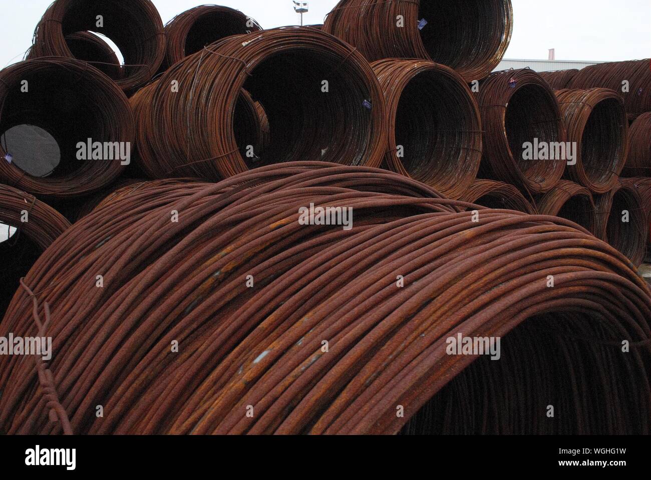 Rolled Up Steel Cables High Resolution Stock Photography and Images - Alamy