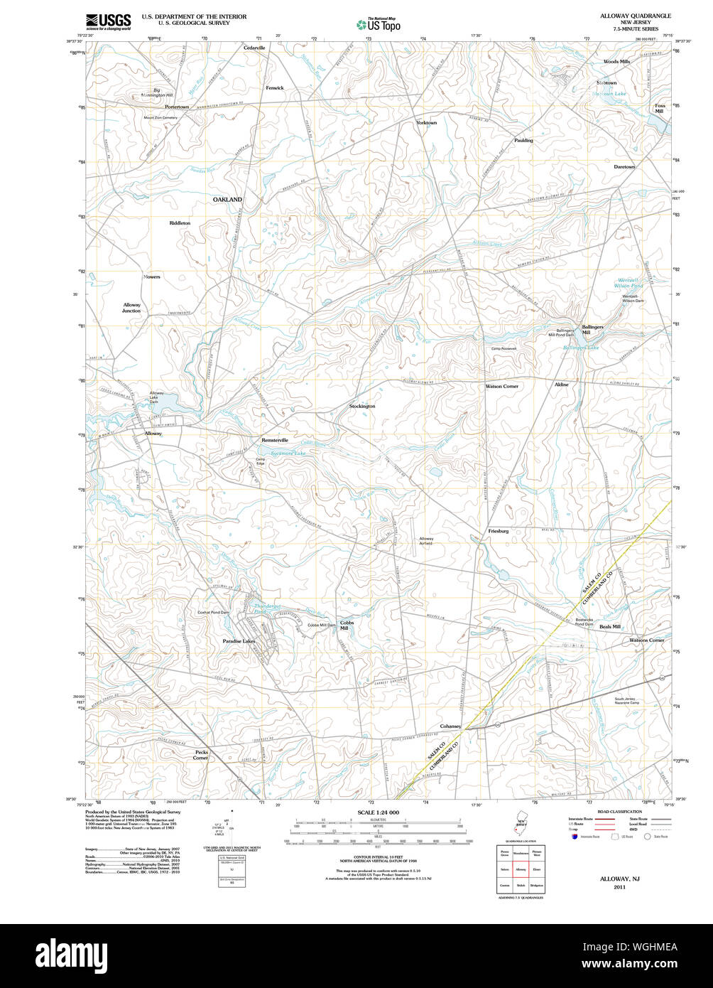 Map of alloway hi-res stock photography and images - Alamy