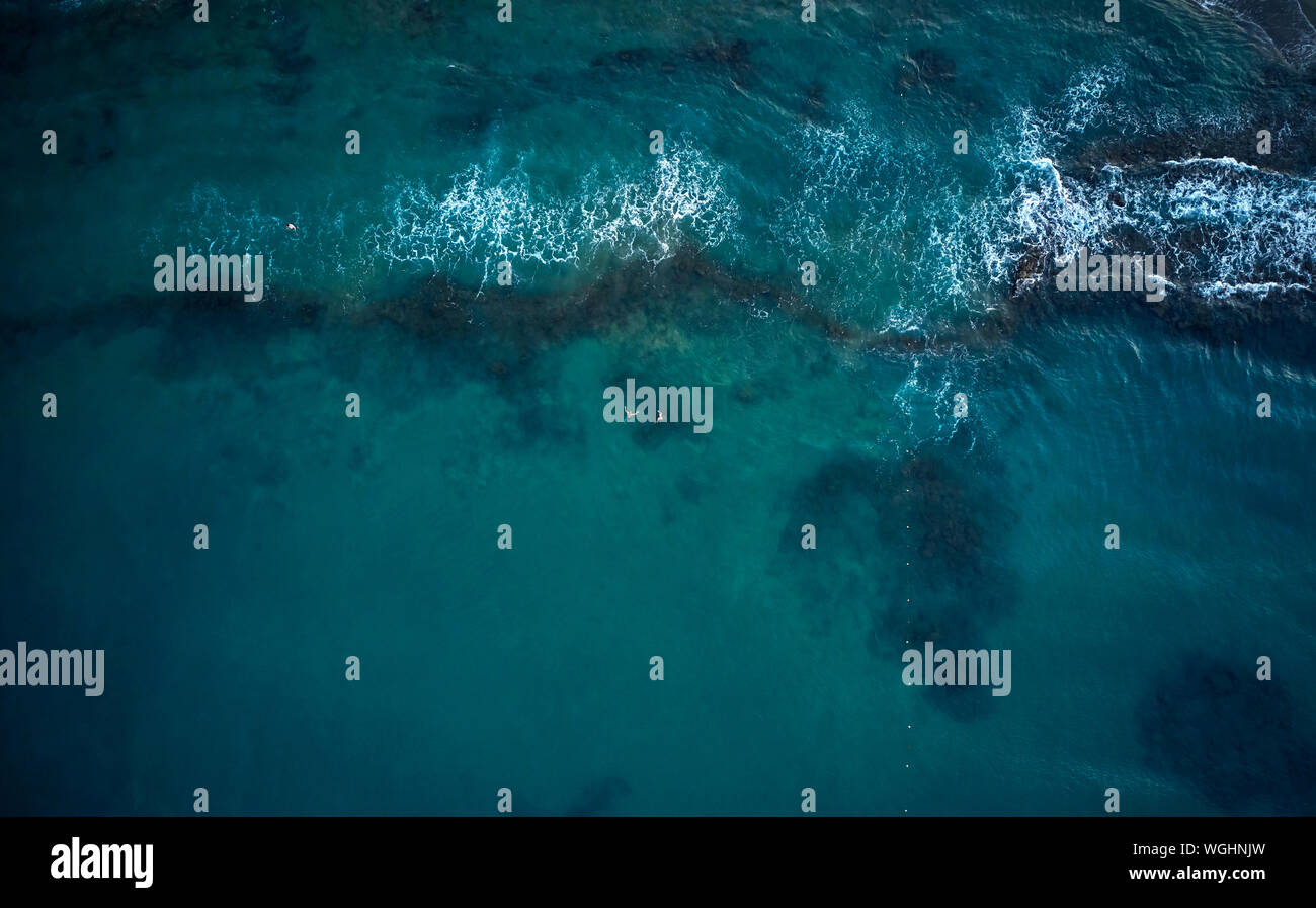 top view of the sea beach Stock Photo - Alamy