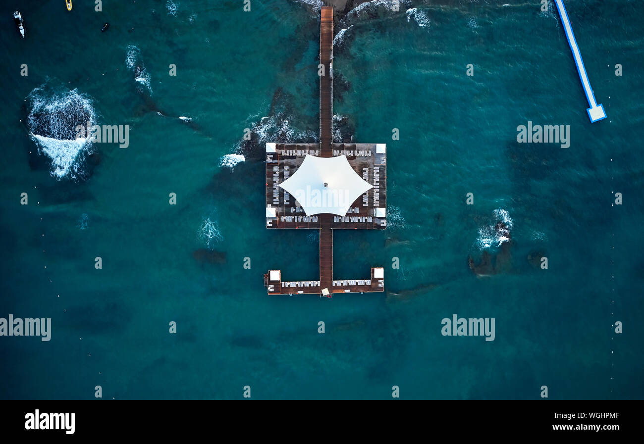 top view of the sea beach Stock Photo - Alamy