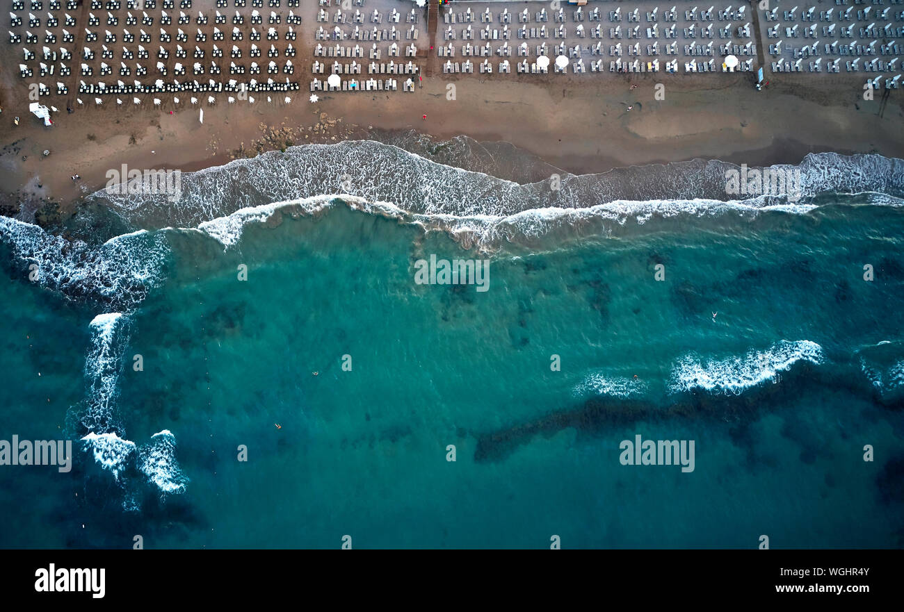 top view of the sea beach Stock Photo - Alamy