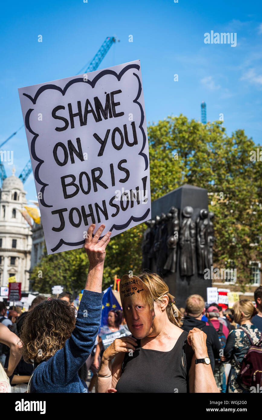 Anti boris johnson hi-res stock photography and images - Alamy