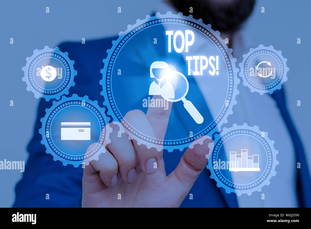 Conceptual hand writing showing Top Tips. Concept meaning small but ...