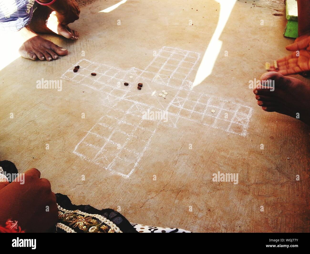 Ludo playing hi-res stock photography and images - Alamy