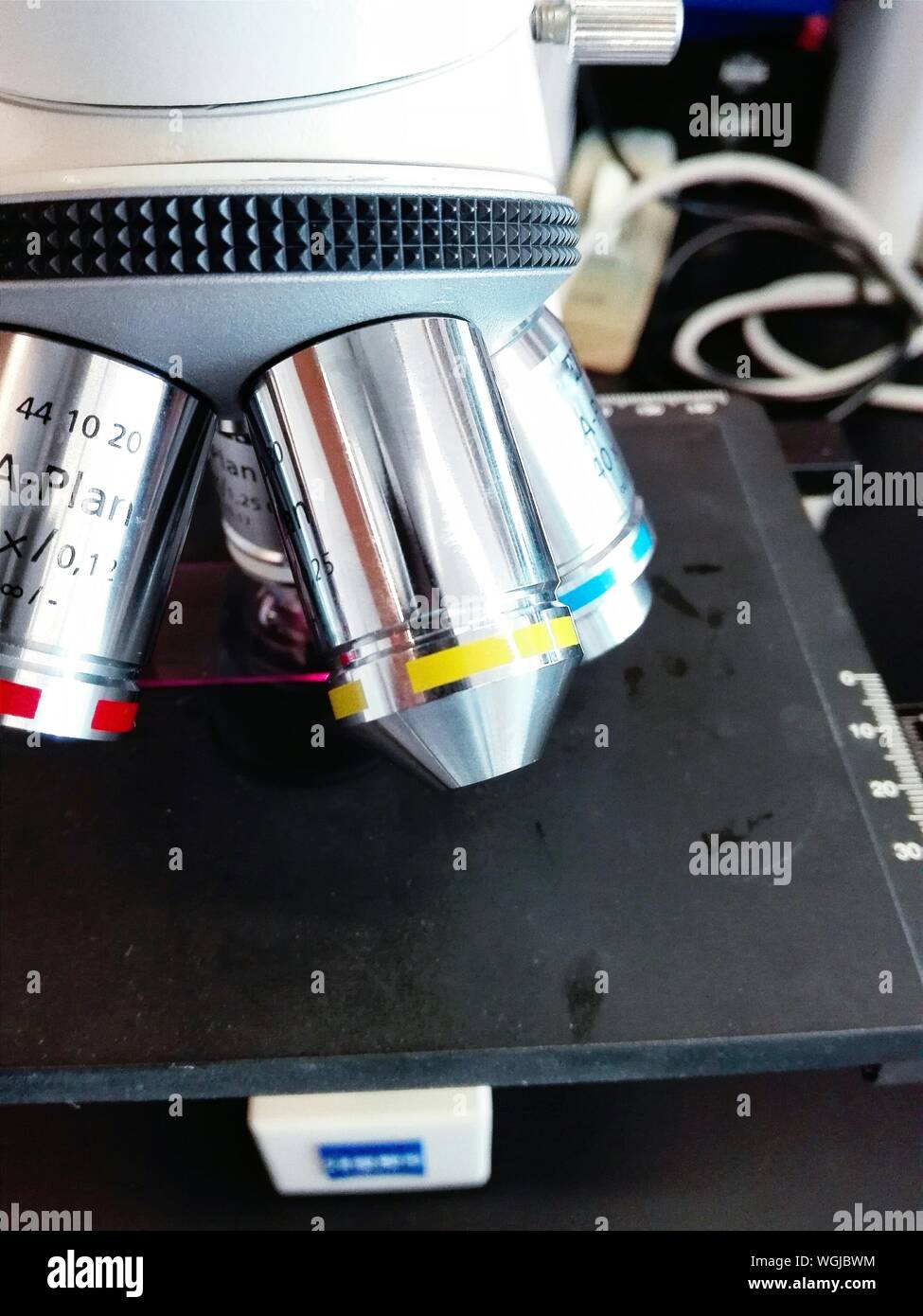 Microscope in laboratory hi-res stock photography and images - Alamy