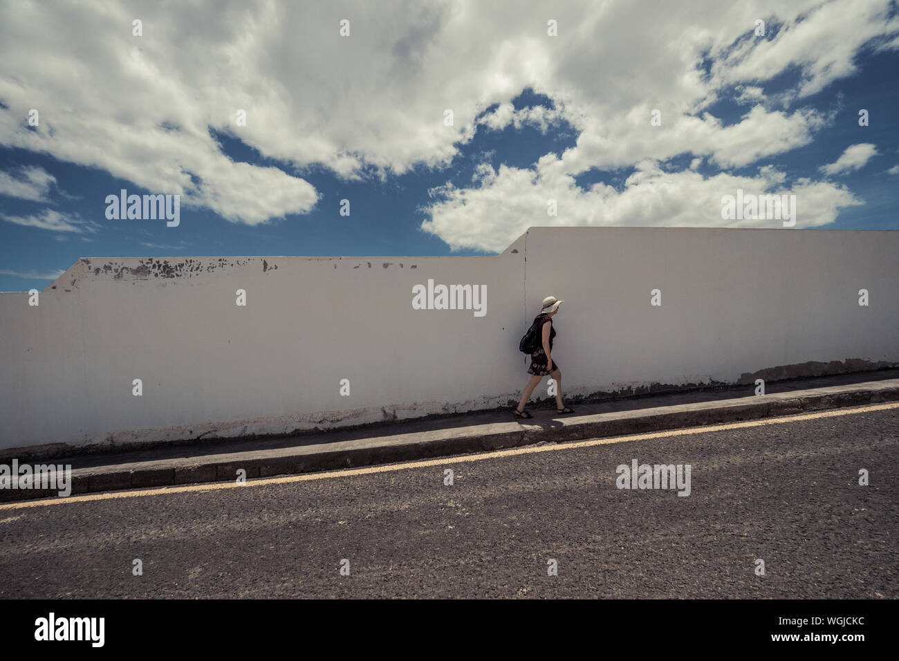 Sidewalk Side View Sky High Resolution Stock Photography and Images - Alamy